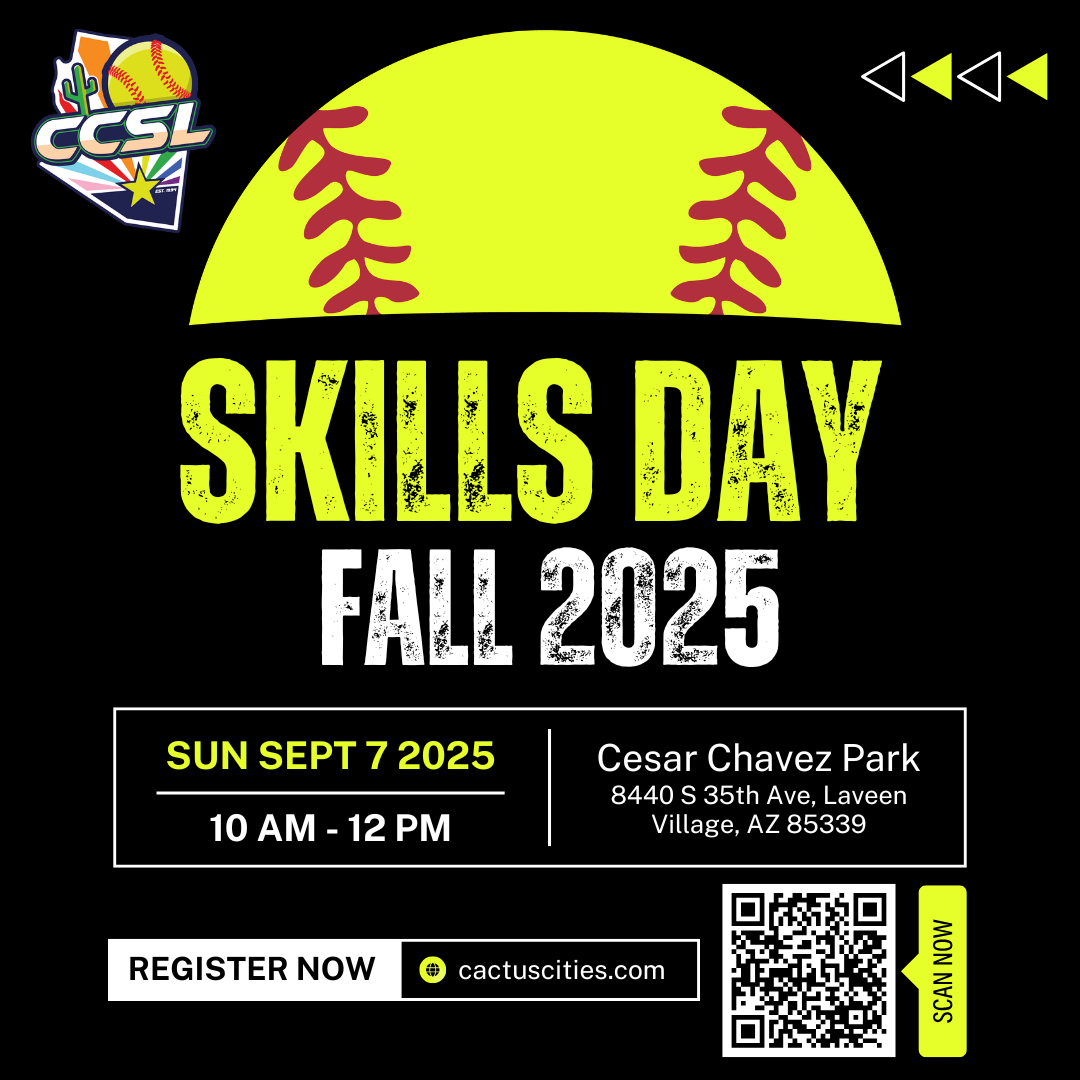 Cactus Cities Softball League | 2024 CCSL FALL SEASON PLAYER