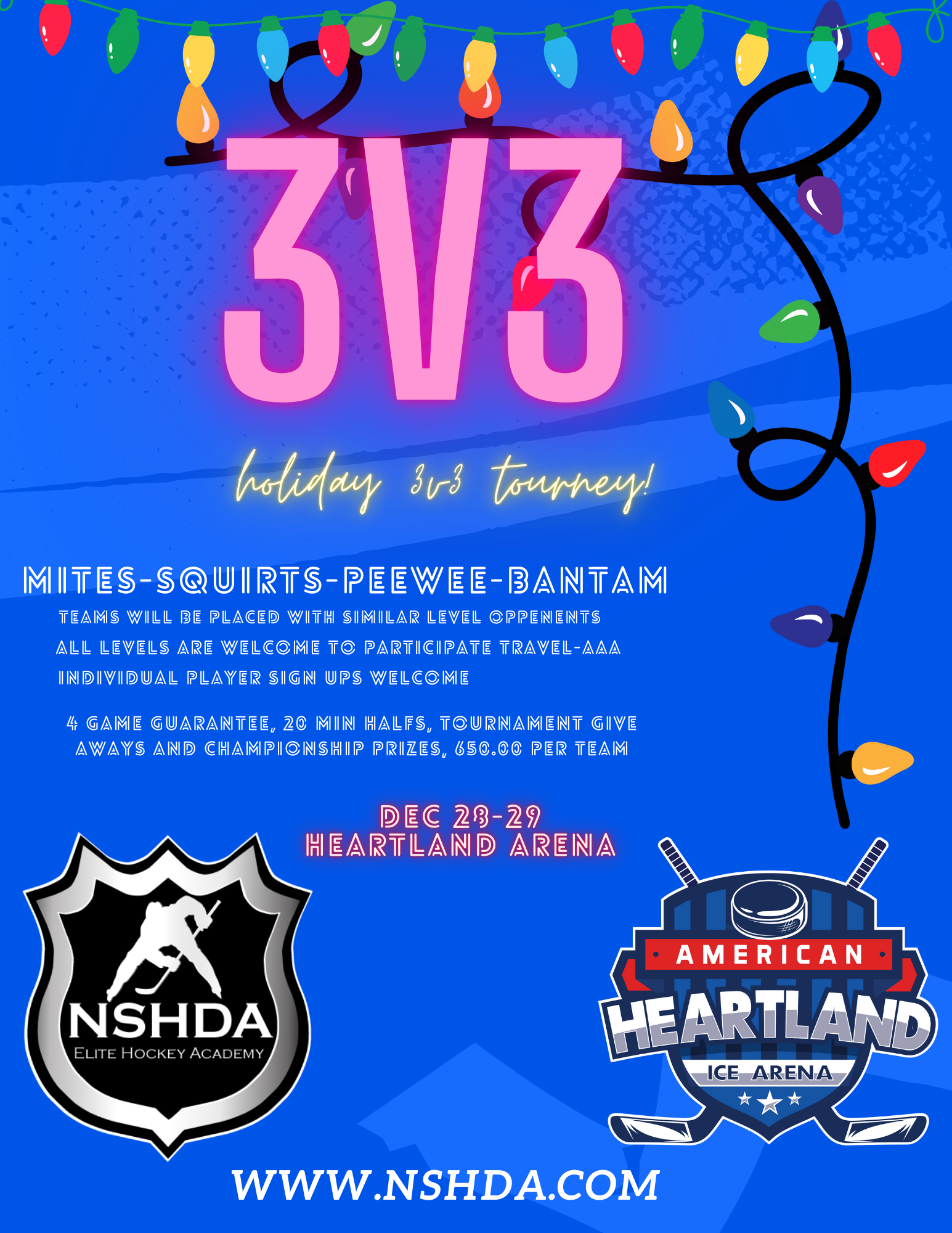 North Shore Hockey Development Academy | 3v3 Holiday Tournament Team