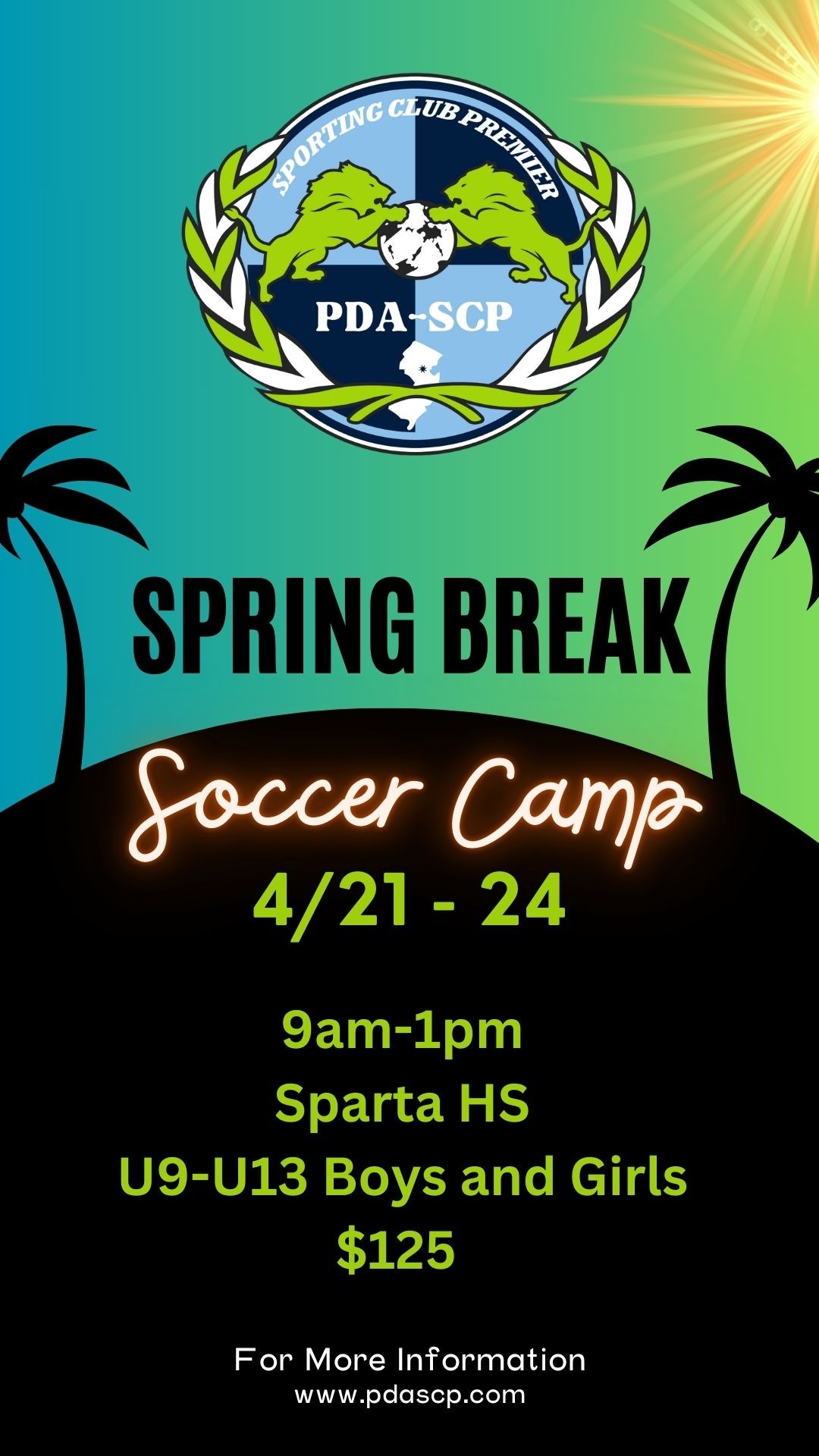 PDA Sporting Club Premier | Spring Programs