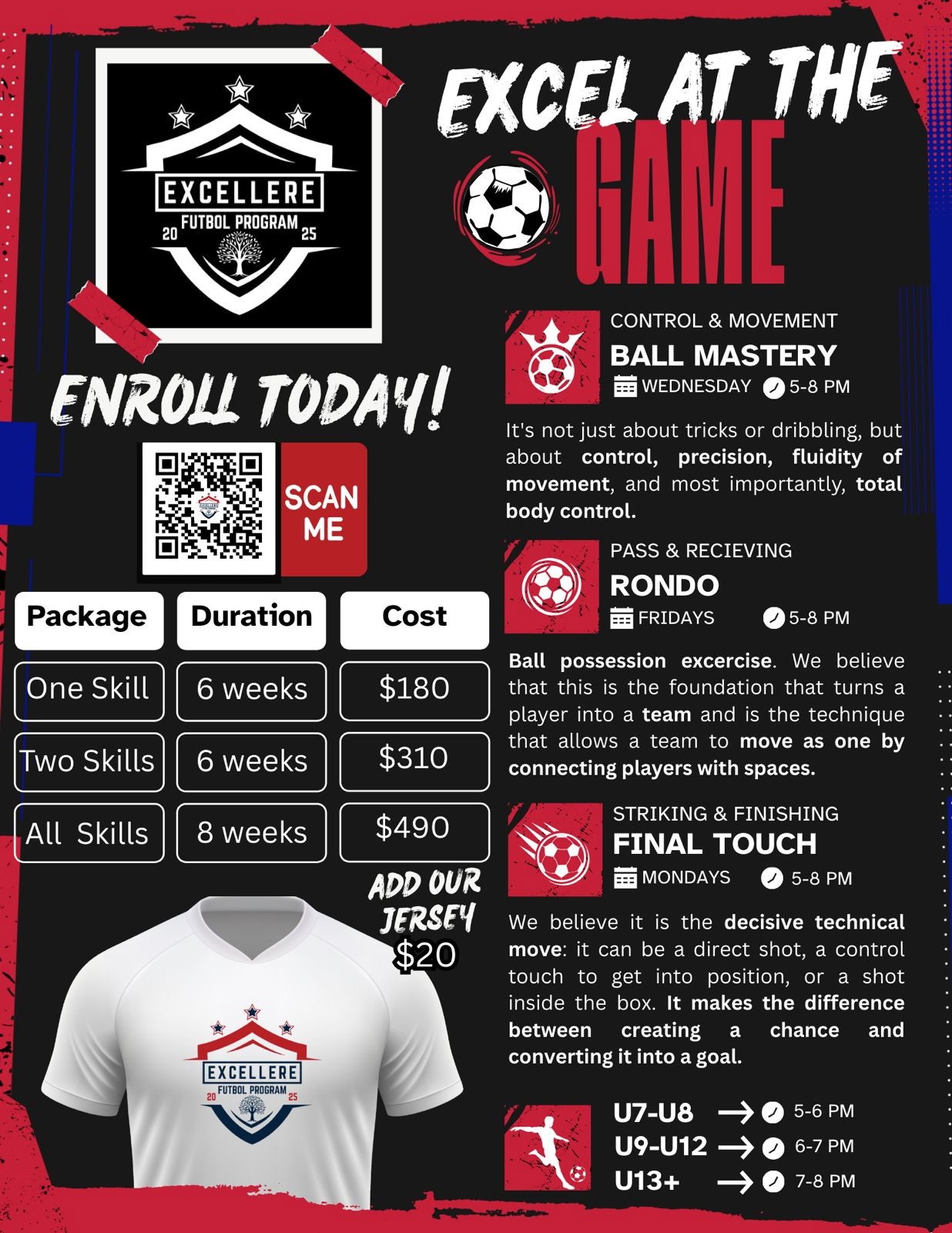 Argyle Indoor Sports | Excellere Futbol Program