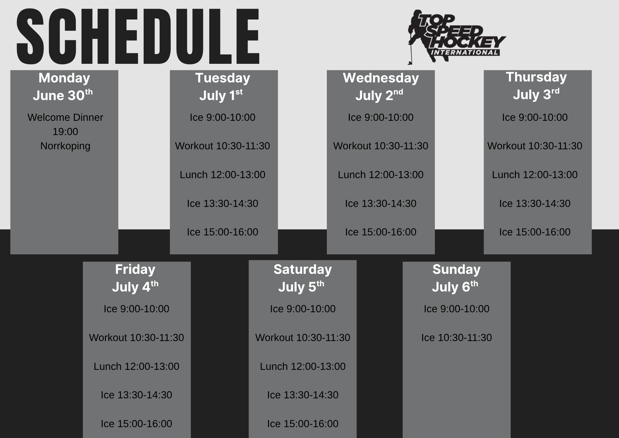 Top Speed Hockey | Sweden Skills Camp