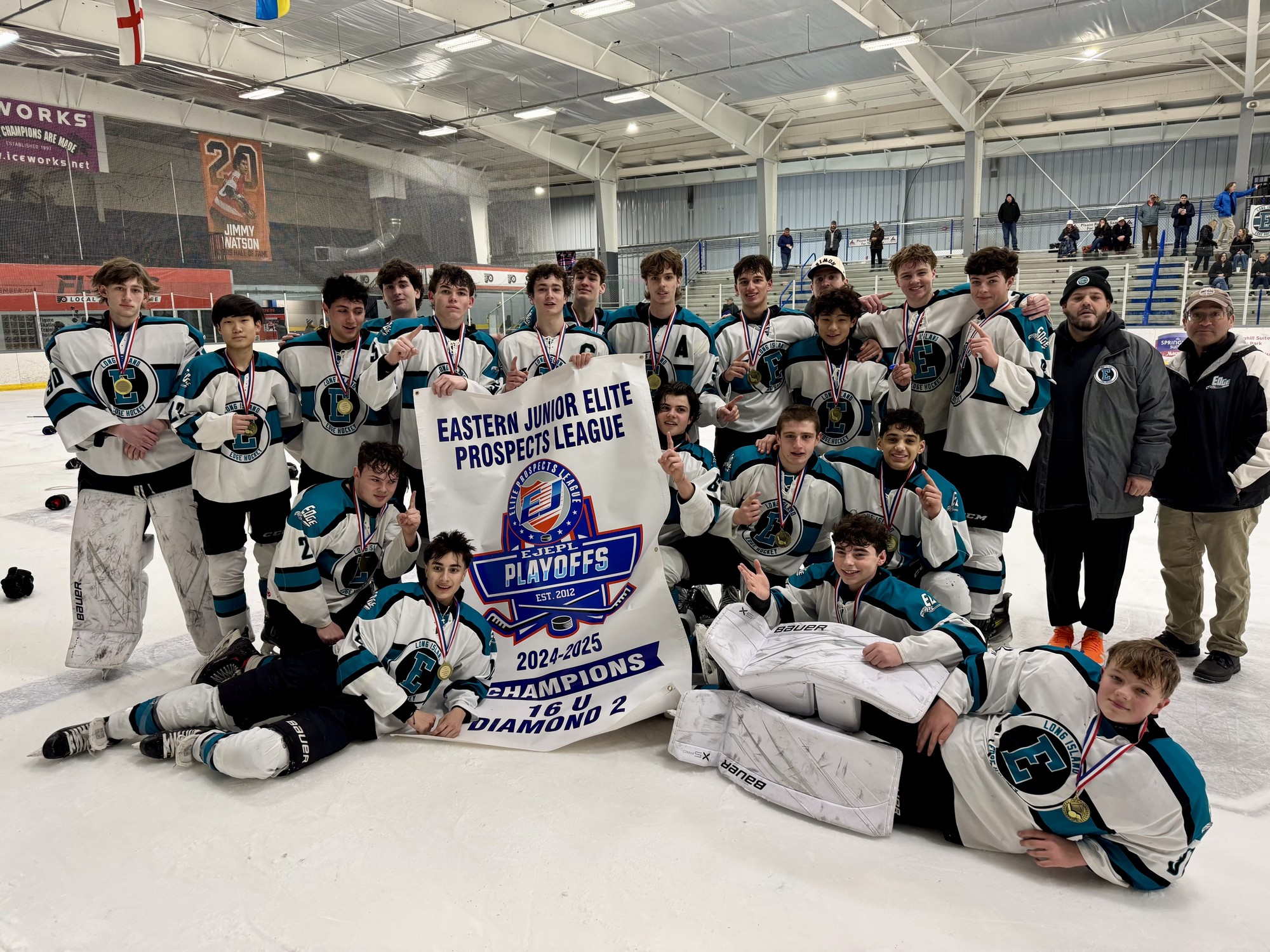 Eastern Junior Elite Prospects League | 2024-2025 Playoff Championship Team Photos