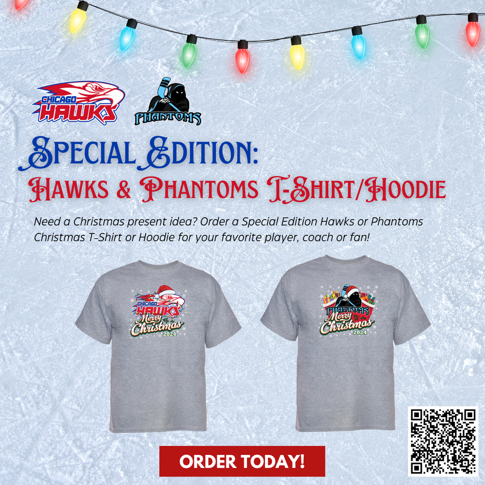Chicago Hawks Hockey Club | Special Edition Holiday Apparel!