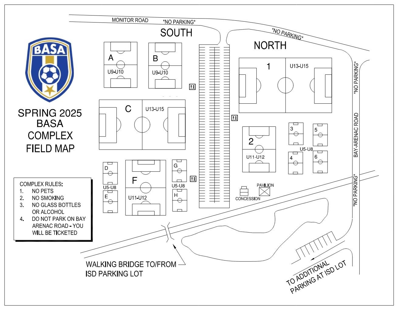 Bay Area Soccer Association | BASA COMPLEX