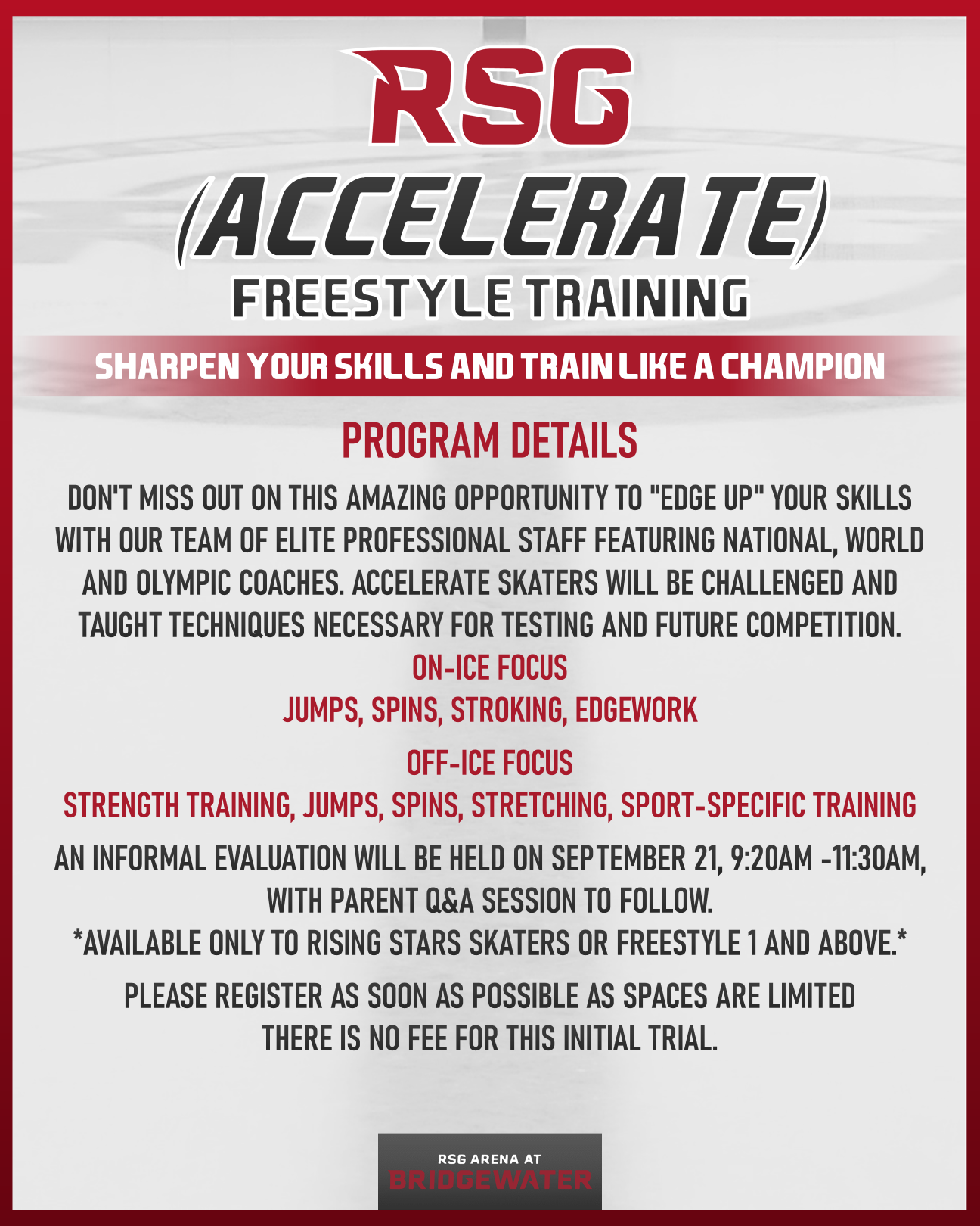 Rockets Sports Group | Skating Camps & Clinics