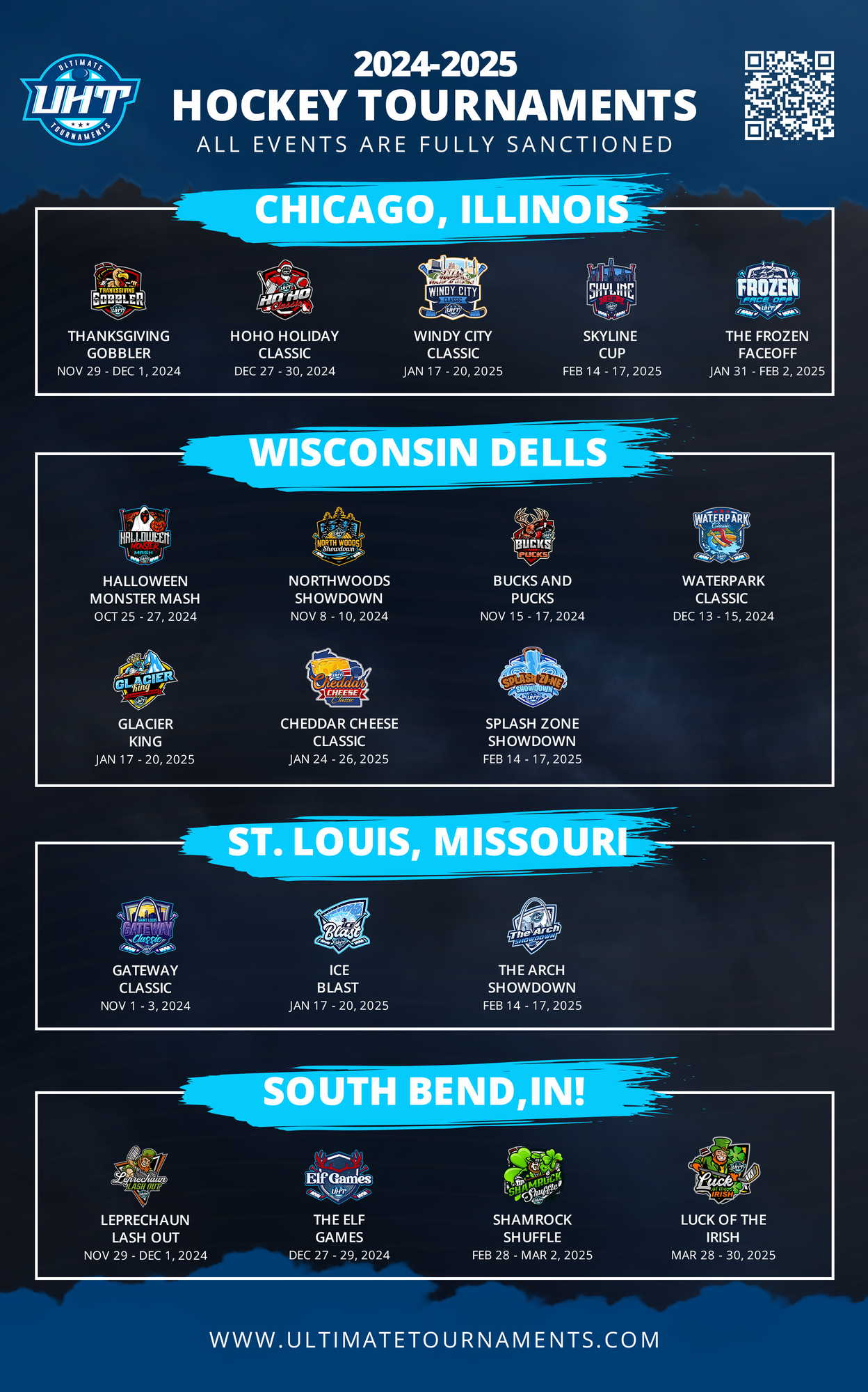 Chicago United Hockey League | Tournaments