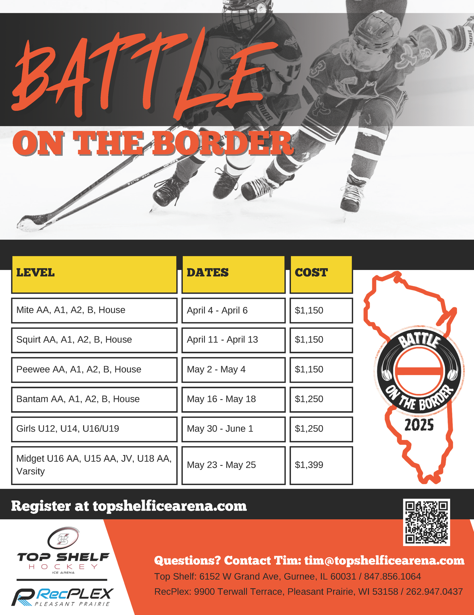 Chicago United Hockey League | Tournaments