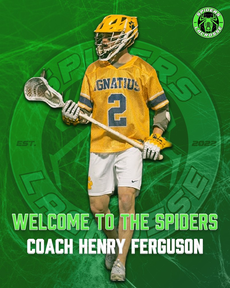 Spiders Lacrosse Club | Spiders Lacrosse Welcomes Henry Ferguson to the ...