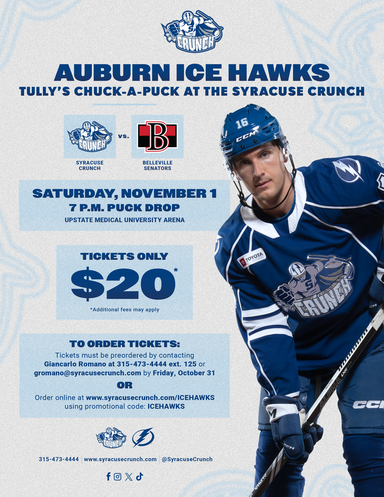 Auburn Ice Hawks | Chuck-A-Puck