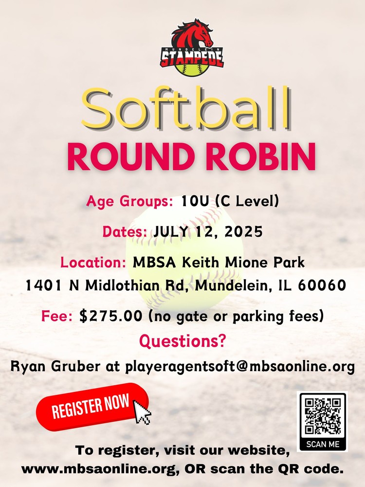 Mundelein Baseball & Softball Association | Stampede Softball Round Robin