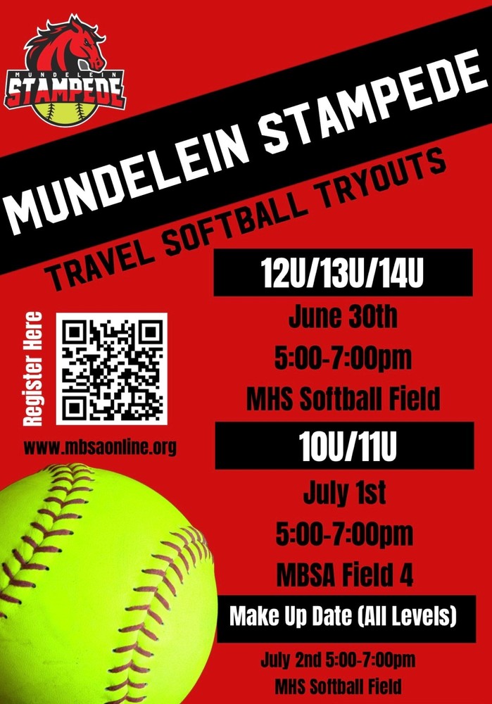 Mundelein Baseball & Softball Association | 2026 Stampede Travel ...