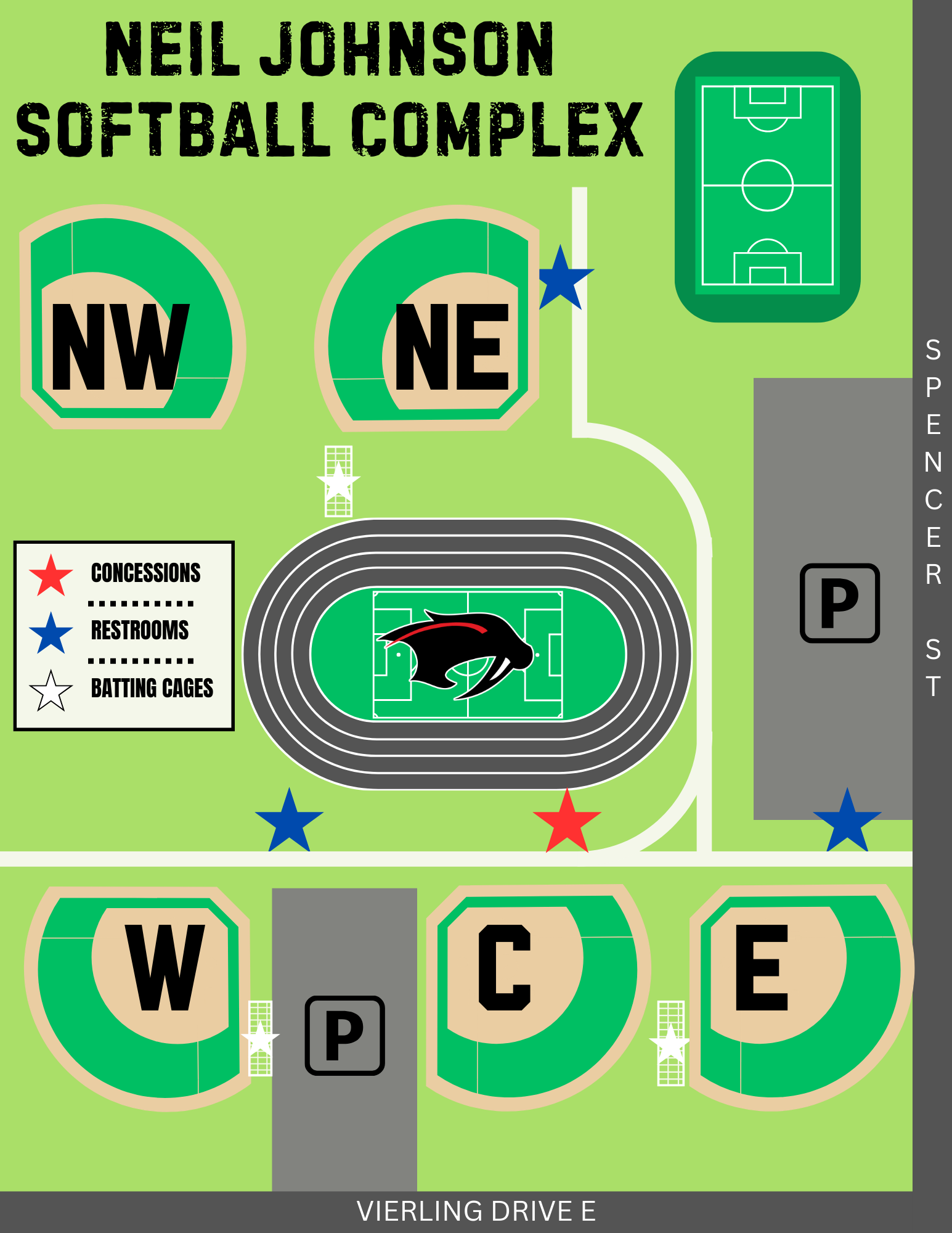 Shakopee Girls Softball Association | Field Maps