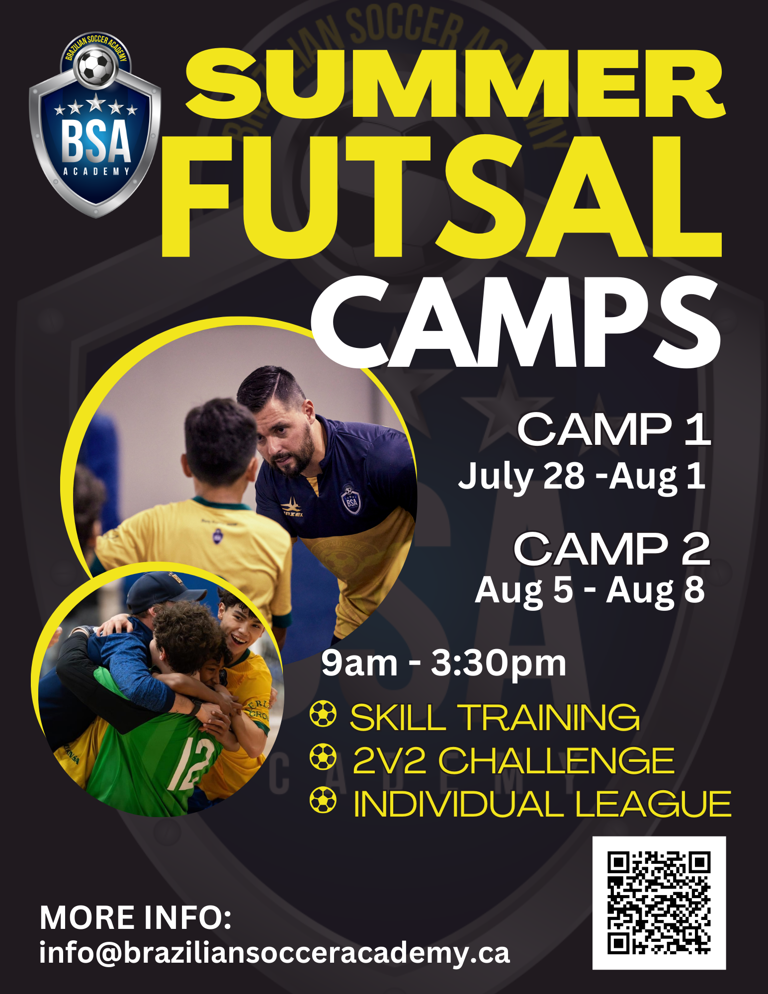 Brazilian Soccer Academy | BSA TORONTO WEST