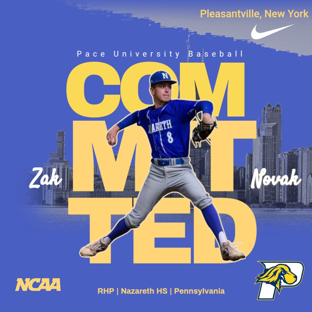 Baseball U PA Pocono | Zak Novak Commits to Pace