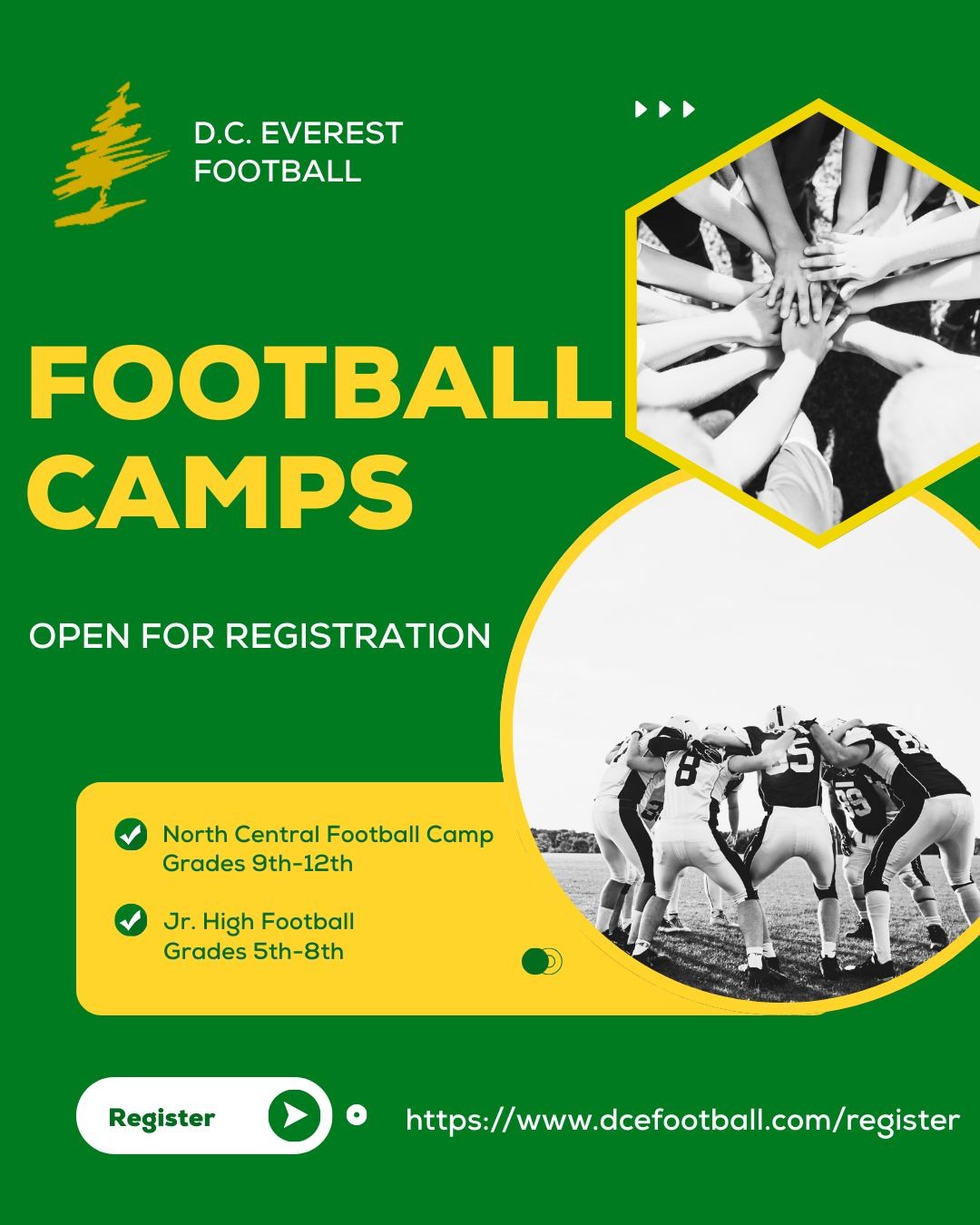 D.C. Everest High School Football | Player handouts for Summer 2025