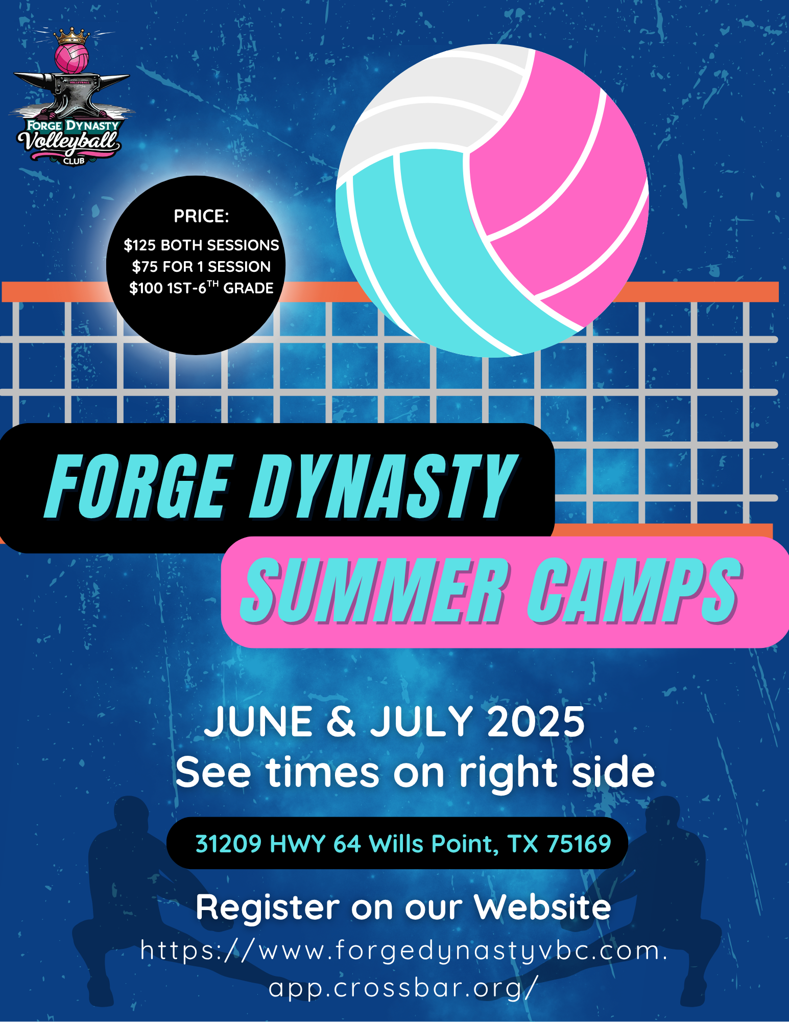 Forge Dynasty Volleyball Club | Summer Camps