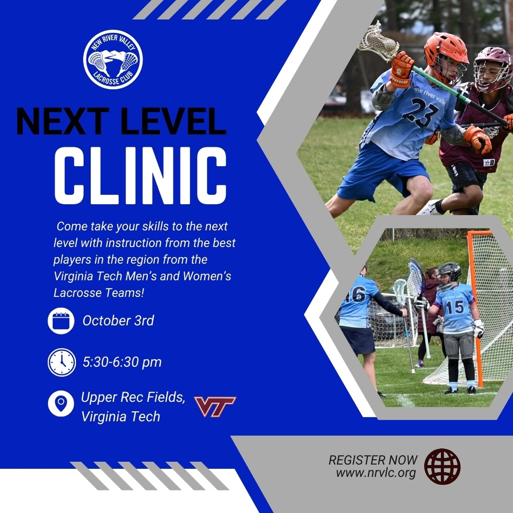 New River Lacrosse Club | Next Level Fall Skills Clinic