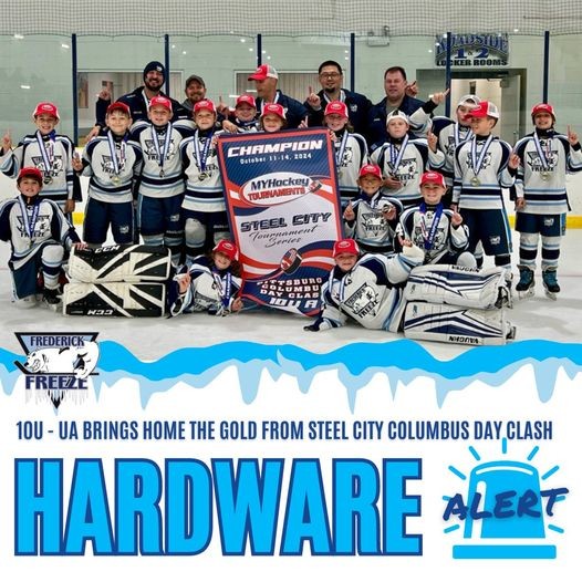 Frederick Freeze | 10U Steel City Columbus Day Clash Tournament Champions