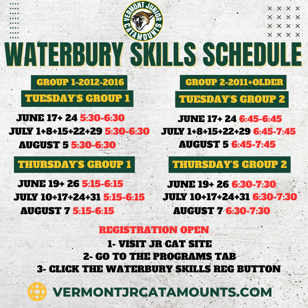Vermont Junior Cats Hockey | Skills and Development