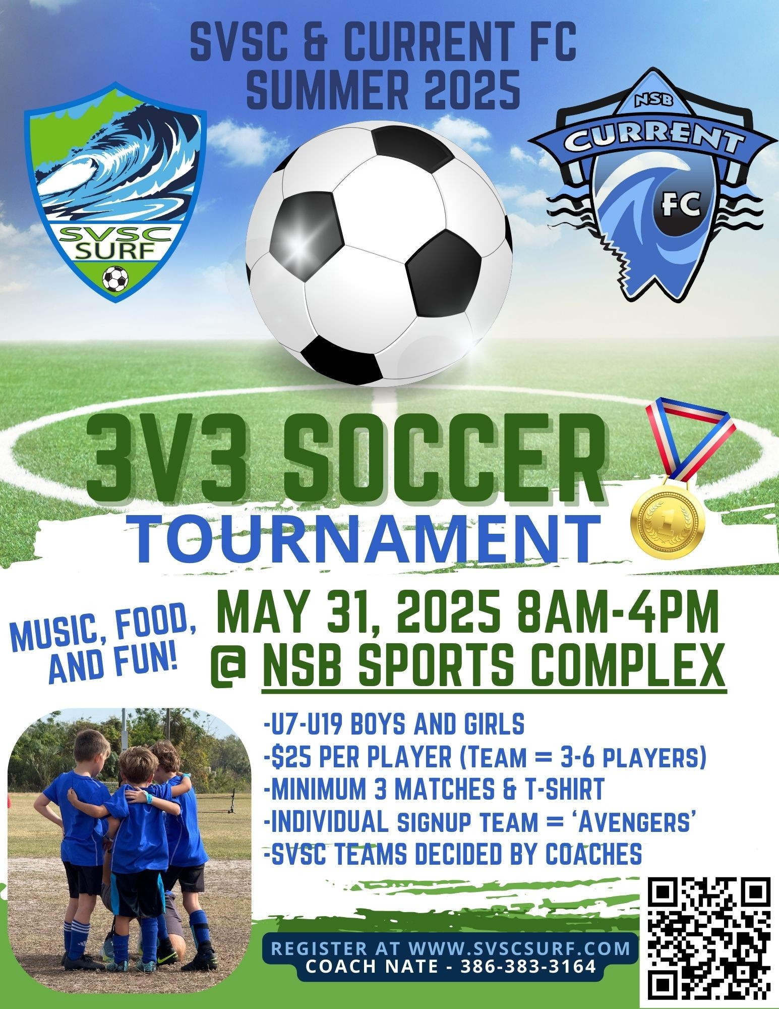 Southeast Volusia Soccer Club | 3V3 Tournaments