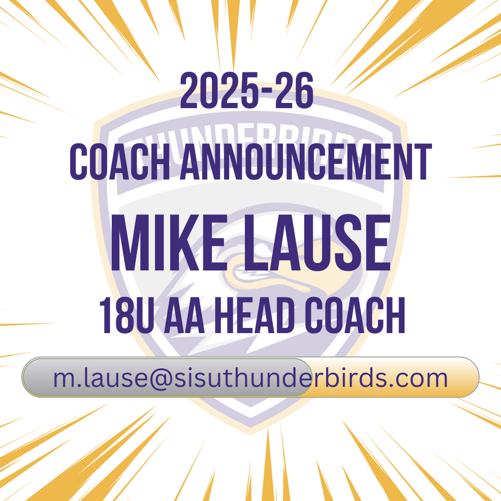 Thunderbirds Hockey Club | Michael Lause Announced as 18U AA Head Coach ...