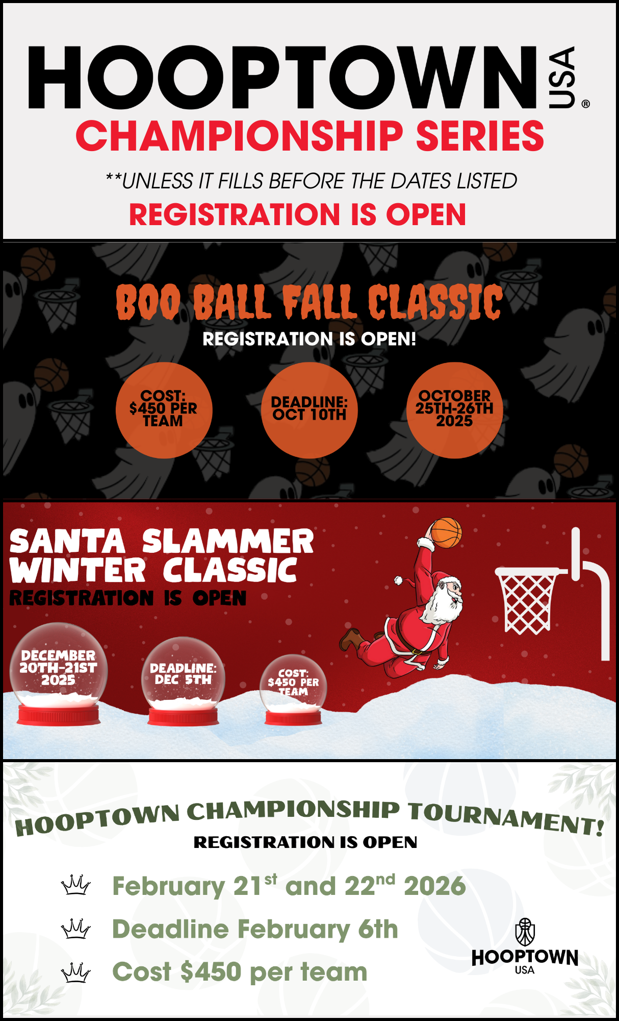 Hooptown Youth League | Hooptown Championships