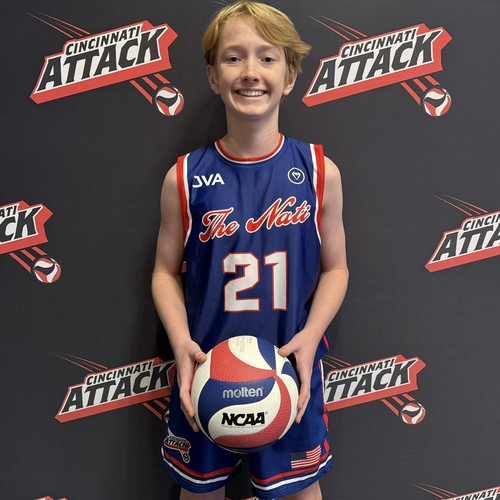 Cincinnati Attack Volleyball Club | 15-2 Red Roster | Tryouts | 2024-2025