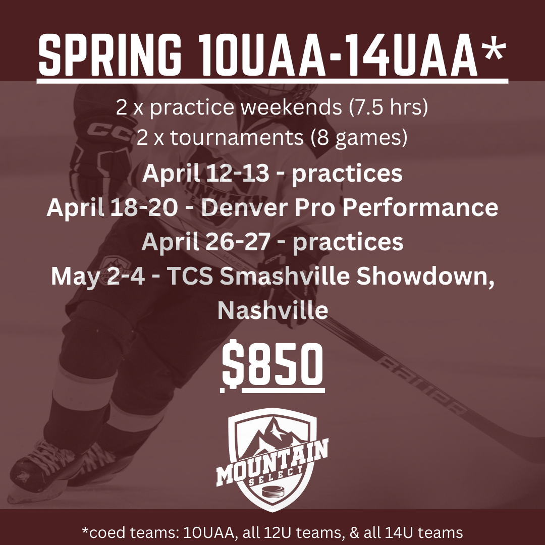 Mountain Select Hockey | Spring 2025