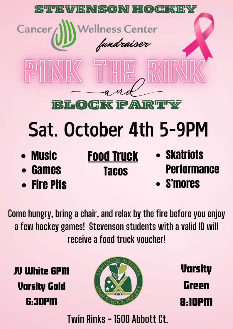 Stevenson Patriots Hockey | Puck Cancer