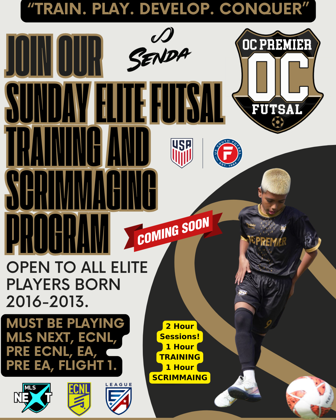 OC Premier Academy Futsal | Sunday ELITE Futsal Training