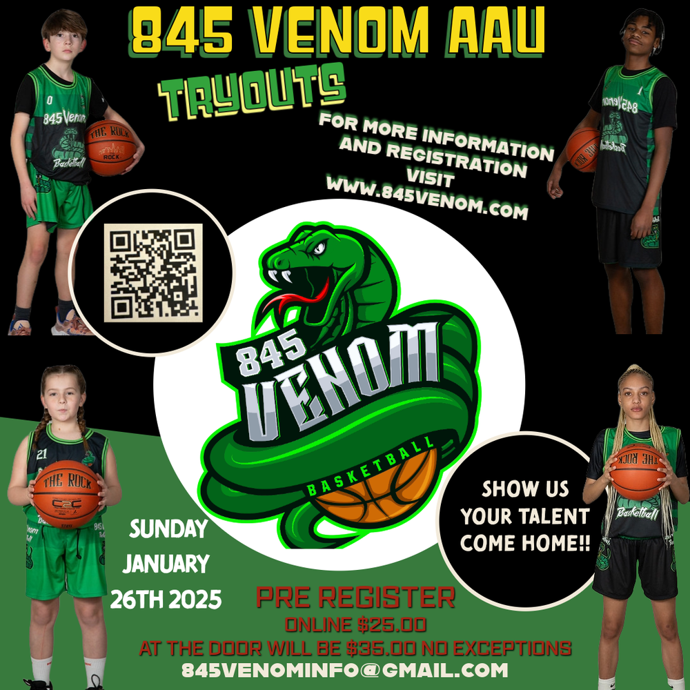 845 Venom Basketball | TRYOUT DAY IS RELEASED!