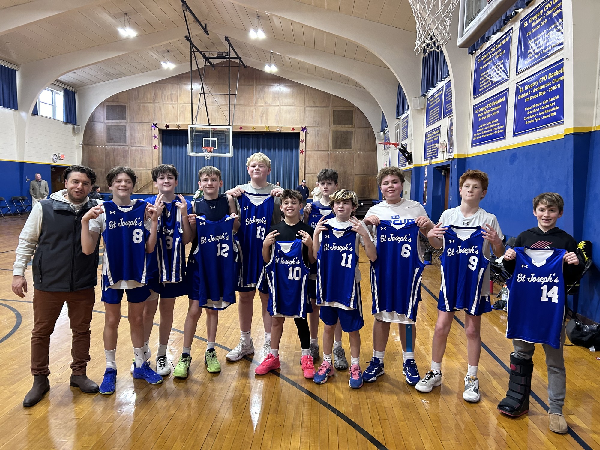 St. Joseph's Men's Club | CYO 2024-2025 -Boys (3rd -8th)